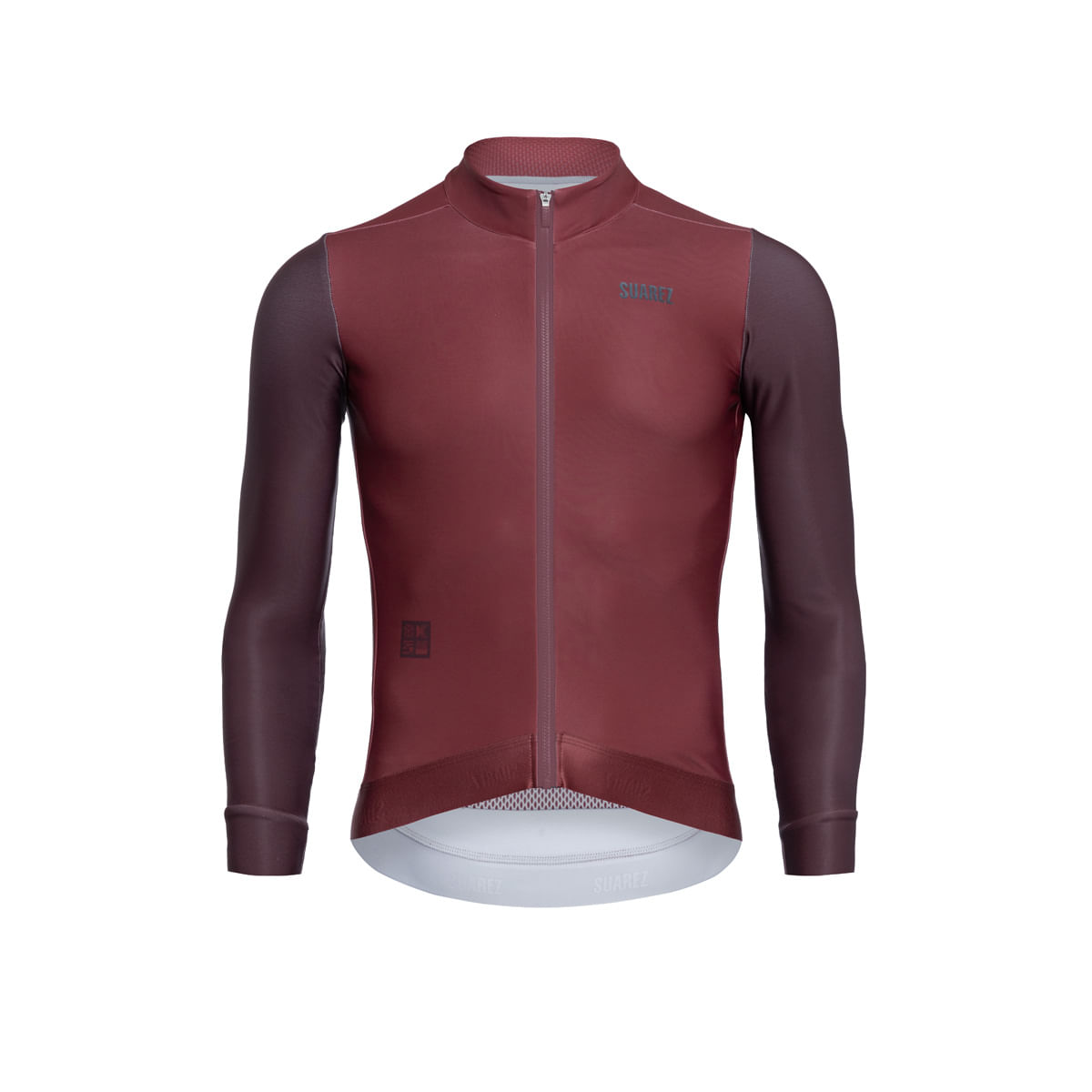 Jersey De Ciclismo Térmico Hombre Ascender Marsala Red 2.4 | Suarez ...