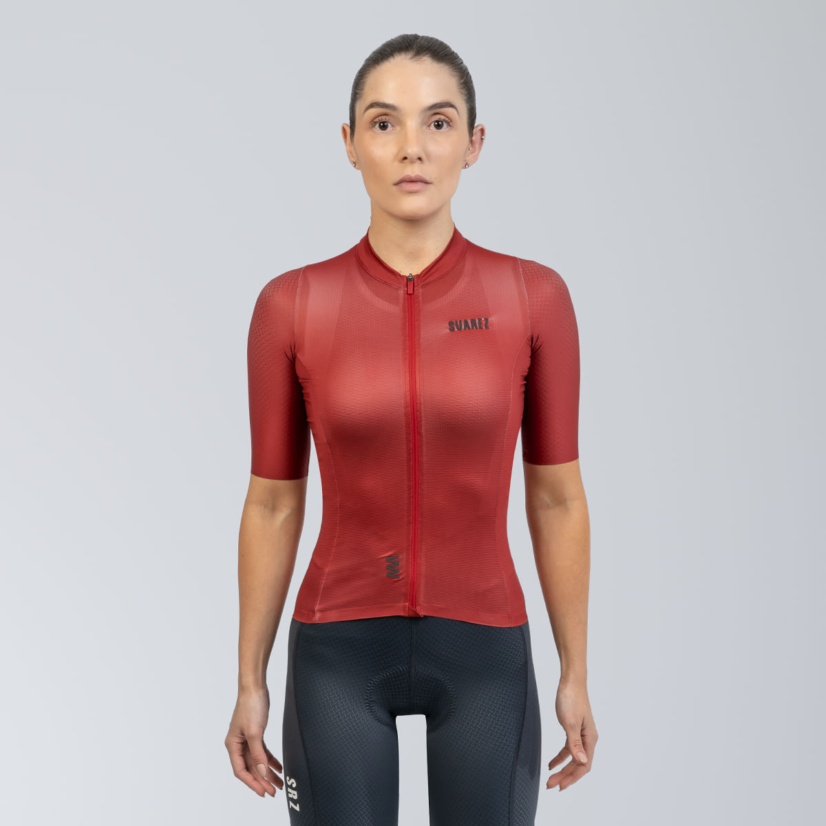 Lite Aurora Red Women's Cycling Jersey | Suarez Clothing - SUAREZ®