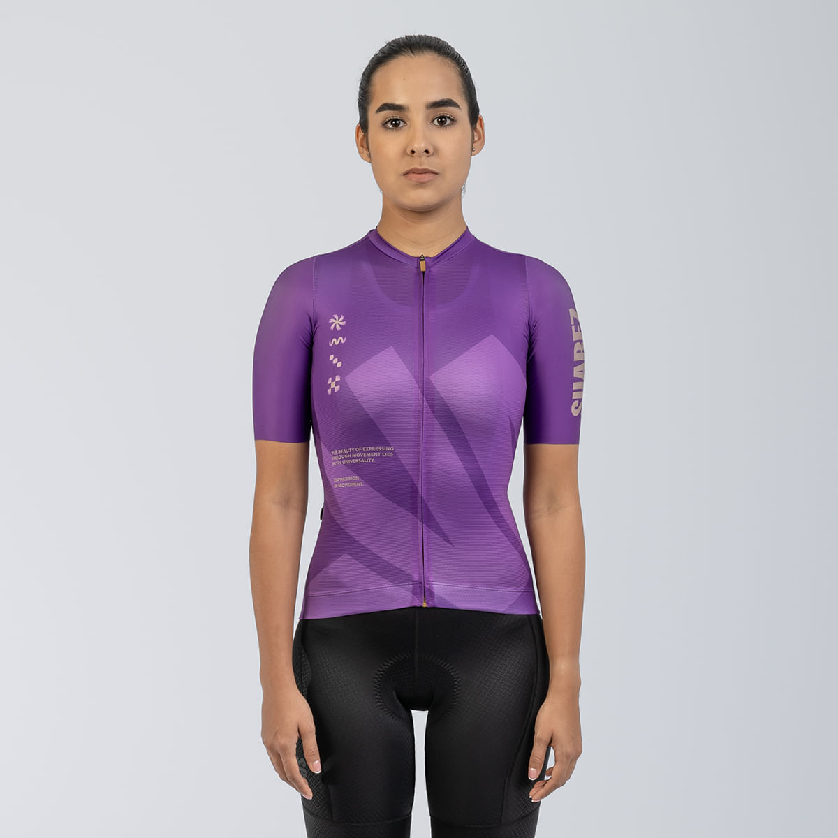 Jersey De Ciclismo Mujer Lock Deep Orchid | Suarez Clothing - SUAREZ