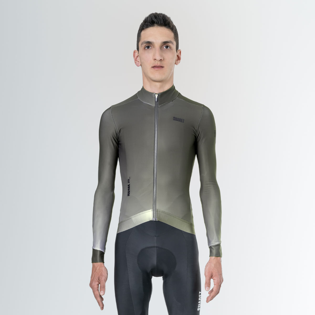 Men's Ascender Tea Leaf 2.4 Thermal Cycling Jersey | Suarez Clothing ...