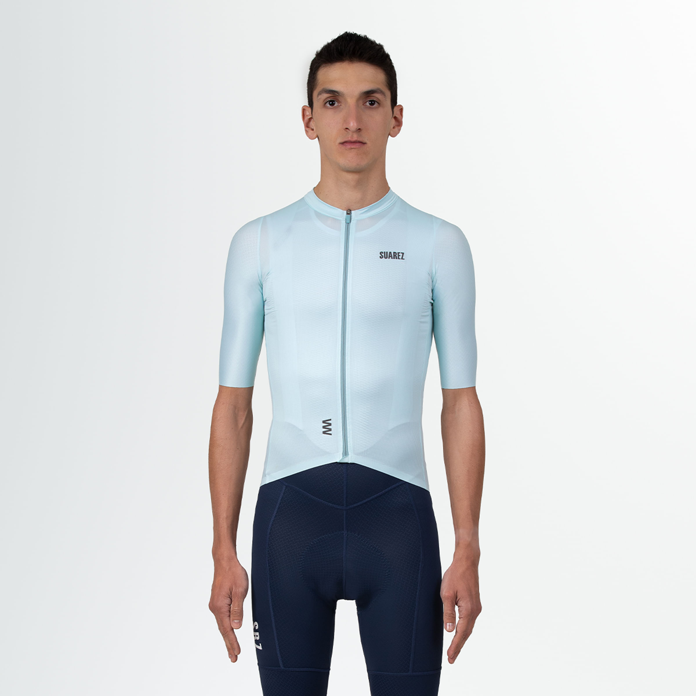 Men’s Cycling Jersey Lite Opal Blue 2.5 | Suarez Clothing - SUAREZ®